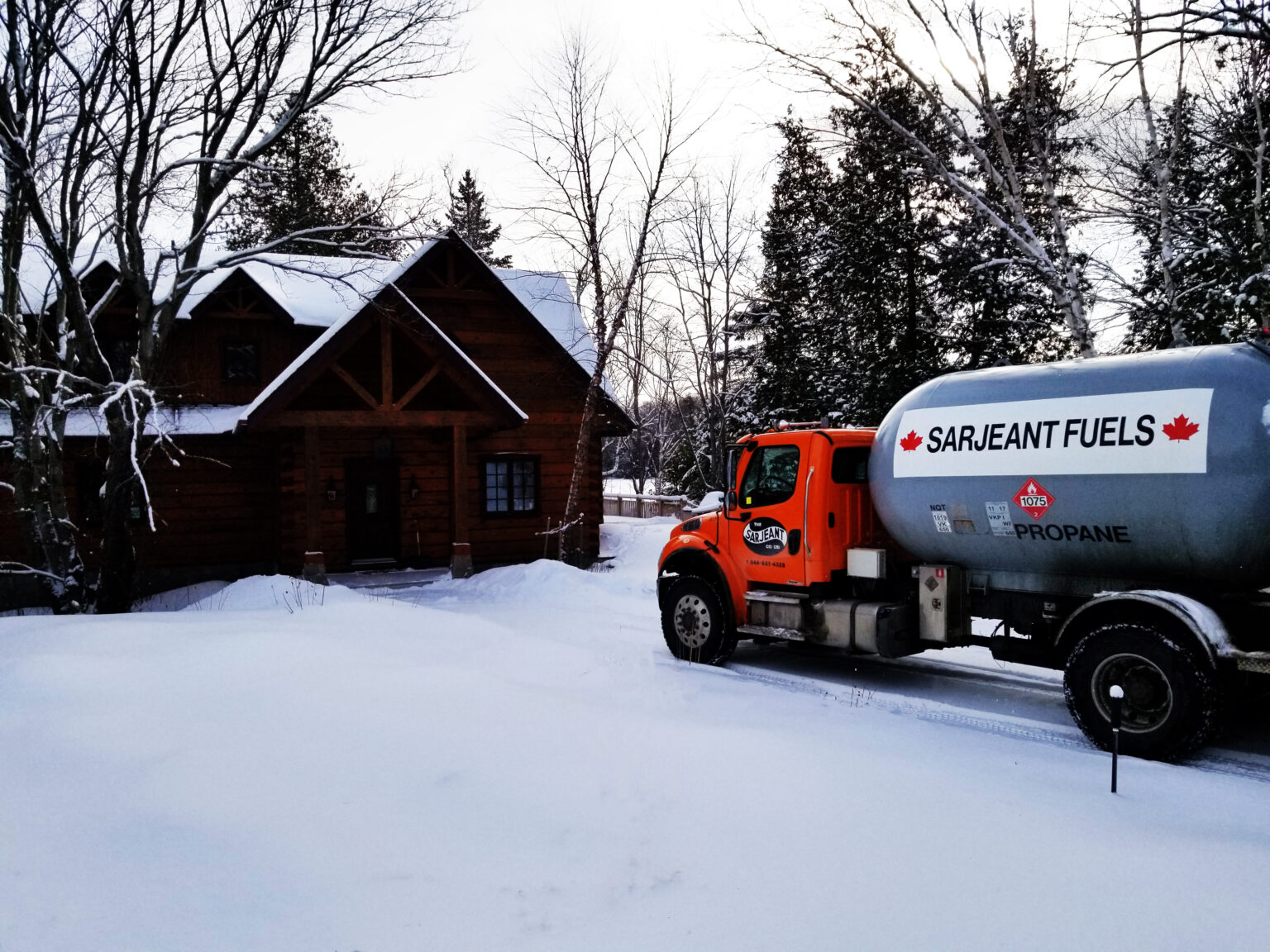 Residential Propane | The Sarjeant Co. LTD